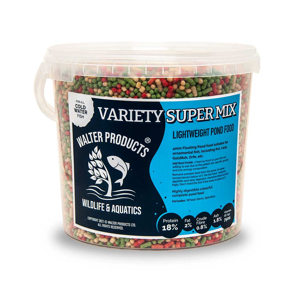 Walters Variety Super Mix Pond Fish Food – WALTER PRODUCTS