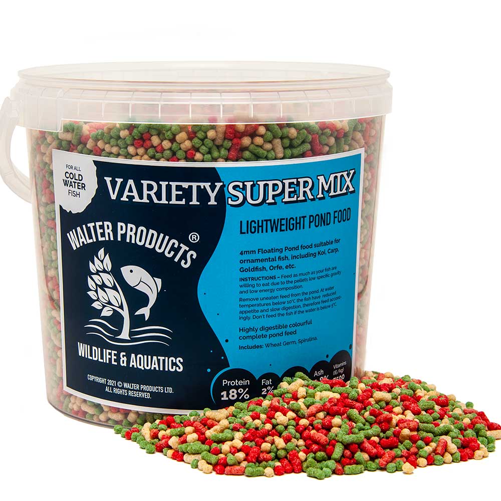 Walters Variety Super Mix Pond Fish Food – WALTER PRODUCTS